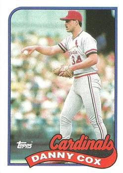 Danny Cox 1989 Topps #562 Base Price Guide - Sports Card Investor