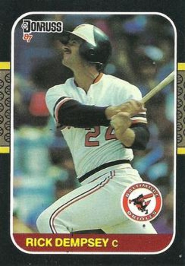Rick Dempsey 1987 Donruss #294 Base Price Guide - Sports Card Investor