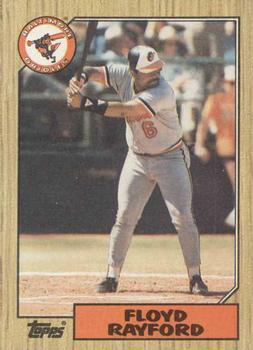 Floyd Rayford 1987 Topps #426 Base Price Guide - Sports Card Investor