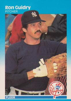 Ron Guidry 1987 Fleer #100 Base Price Guide - Sports Card Investor