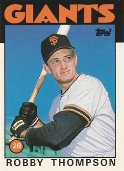 Robby Thompson 1986 Topps Traded #113T Base Price Guide - Sports Card ...