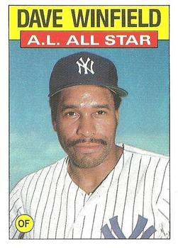 Dave Winfield 1986 Topps #717 Base (League Leaders) Price Guide ...