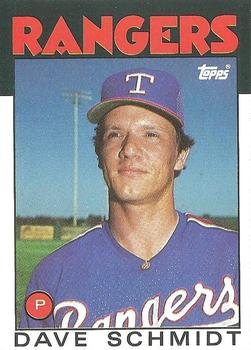 Dave Schmidt 1986 Topps #79 Base Price Guide - Sports Card Investor