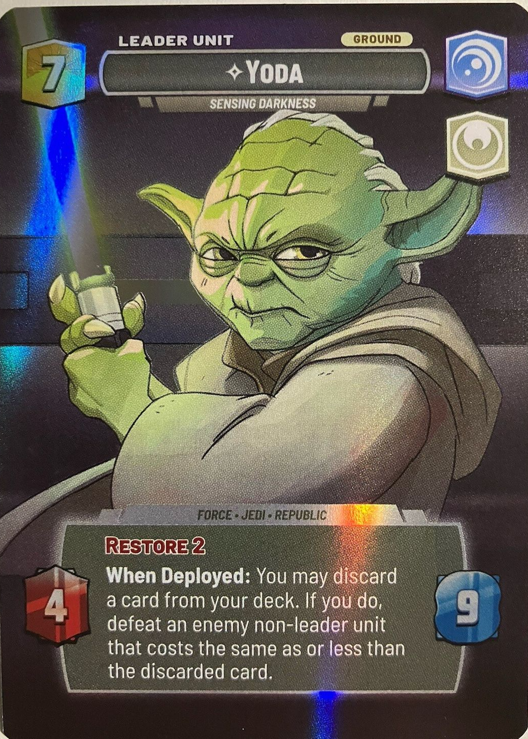 Yoda - Sensing Darkness 2024 Twilight of the Republic #261 Showcase ...