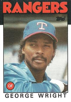 George Wright 1986 Topps #169 Base Price Guide - Sports Card Investor