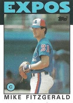 Mike Fitzgerald 1986 Topps #503 Base Price Guide - Sports Card Investor
