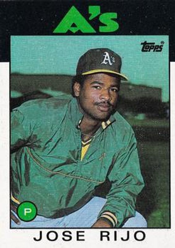 Jose Rijo 1986 Topps #536 Base Price Guide - Sports Card Investor