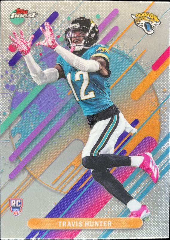 Travis Hunter 2025 Topps Finest #214 Rare Price Guide - Sports Card ...