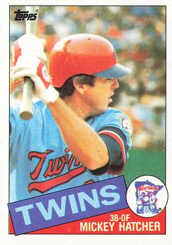 Mickey Hatcher 1985 Topps #18 Base Price Guide - Sports Card Investor