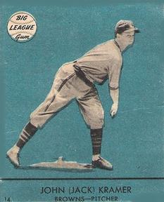 Jack Kramer 1941 Goudey R324 #14c Base Price Guide - Sports Card Investor