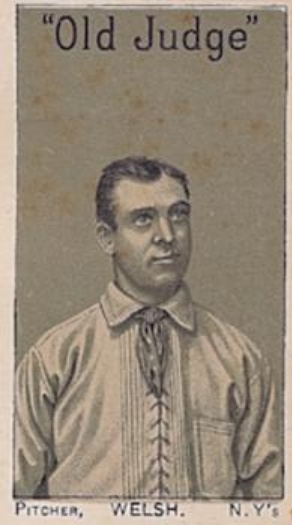 Mickey Welch 1886 Old Judge #NNO Base Price Guide - Sports Card Investor