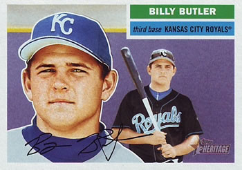 Billy Butler 2005 Topps Heritage #420 Base Price Guide - Sports Card ...