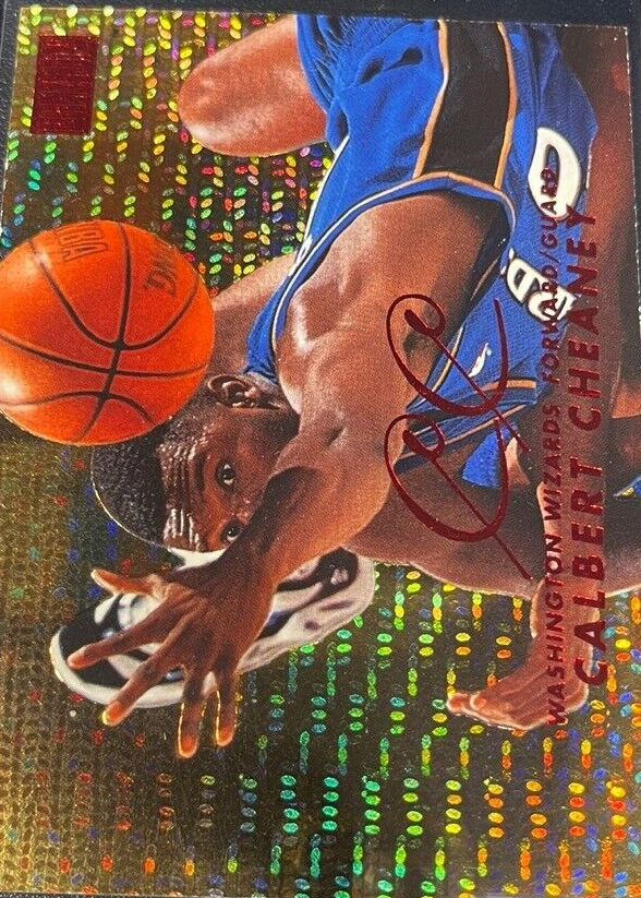 Calbert Cheaney 1998 SkyBox Premium #64 Star Rubies /50 Price Guide ...