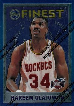 Hakeem Olajuwon 1995 Topps Finest #1 Base Price Guide - Sports Card ...