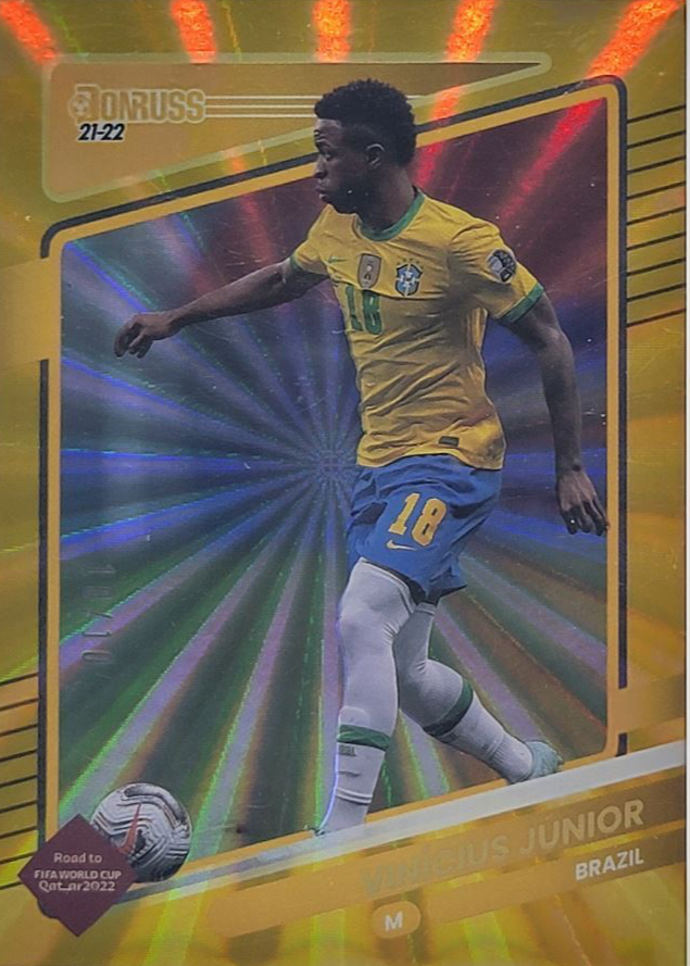 Vinicius Jr. 2021 Donruss #26 Holo Gold Laser /10 Price Guide - Sports ...