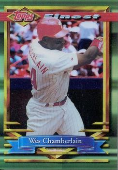 Wes Chamberlain 1994 Topps Finest #123 Refractor Price Guide - Sports ...