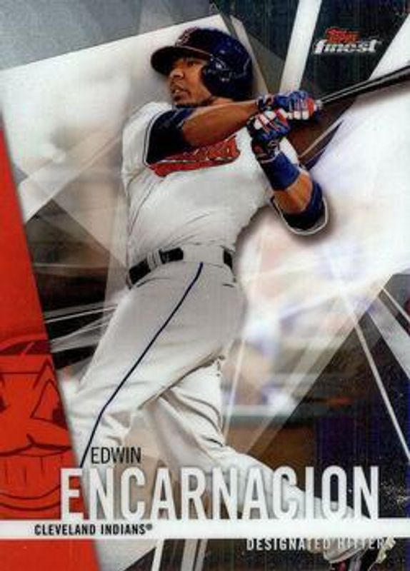 Edwin Encarnacion 2017 Topps Finest #10 Base Price Guide - Sports Card ...