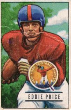 Eddie Price Football Cards Price Guide - Sports Card Investor