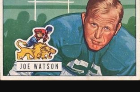 Joe Watson Football Cards Price Guide - Sports Card Investor