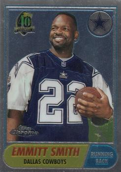 Emmitt Smith 1996 Topps Chrome #13 40th Anniversary Retros Price Guide ...