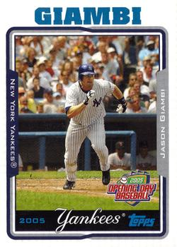 Jason Giambi 2005 Topps Opening Day #27 Base Price Guide - Sports Card ...