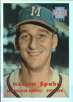 Warren Spahn 2002 Topps Archives Reserve #100 Base Price Guide - Sports ...
