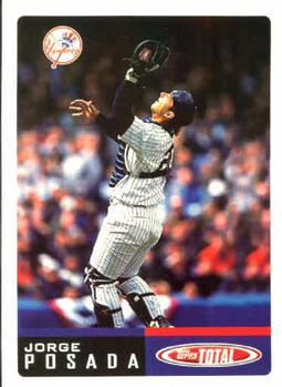 Jorge Posada 2002 Topps Total #310 Base Price Guide - Sports Card Investor