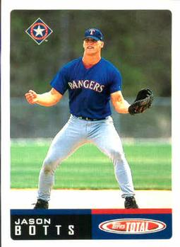 Jason Botts Baseball Cards Price Guide - Sports Card Investor