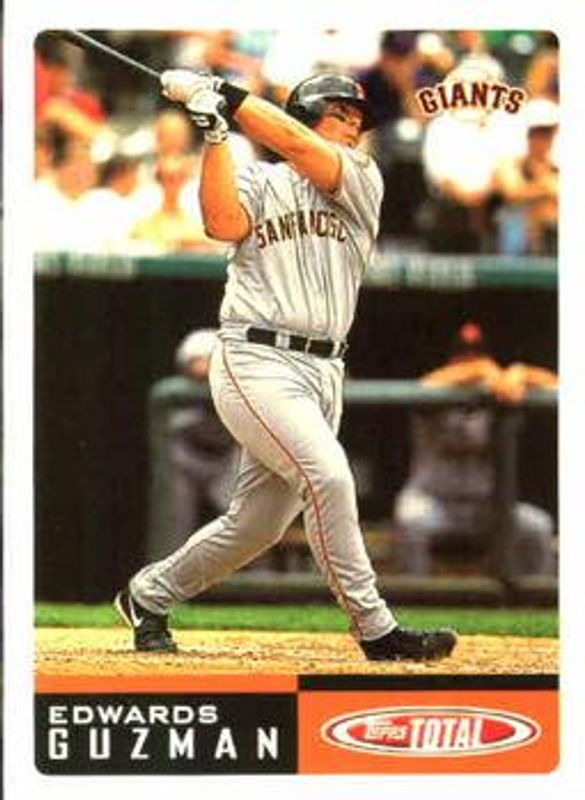 Edwards Guzman Baseball Cards Price Guide - Sports Card Investor