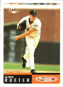 Kirk Rueter 2002 Topps Total #402 Base Price Guide - Sports Card Investor