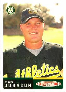 Dan Johnson 2002 Topps Total #841 Base Price Guide - Sports Card Investor