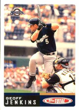 Geoff Jenkins 2002 Topps Total #510 Base Price Guide - Sports Card Investor