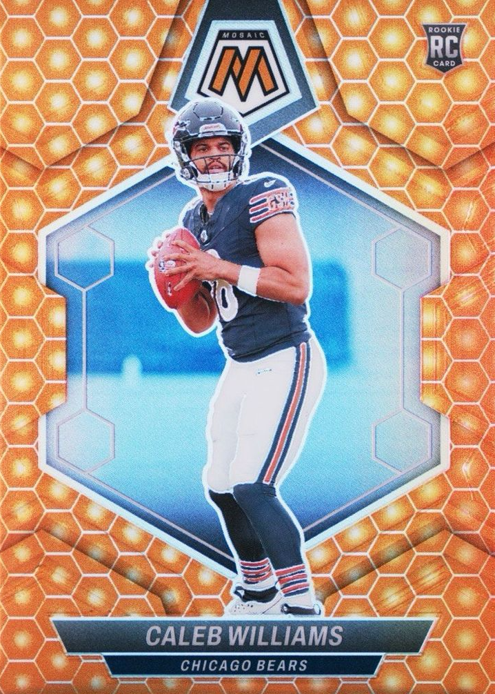 Caleb Williams 2024 Mosaic #301 Honeycomb /(SSP) Price Guide - Sports ...
