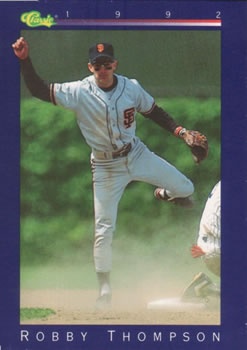 Robby Thompson 1992 Classic #44 Base Price Guide - Sports Card Investor