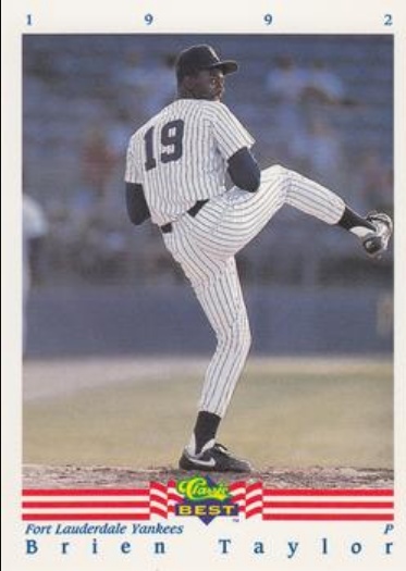 Brien Taylor 1992 Classic Best #300 Base Price Guide - Sports Card Investor