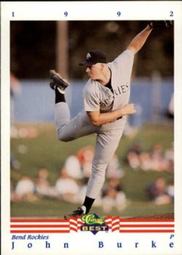 John Burke 1992 Classic Best #412 Base Price Guide - Sports Card Investor