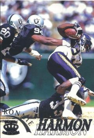 Ronnie Harmon 1996 Pacific Gridiron #104 Base Price Guide - Sports Card ...