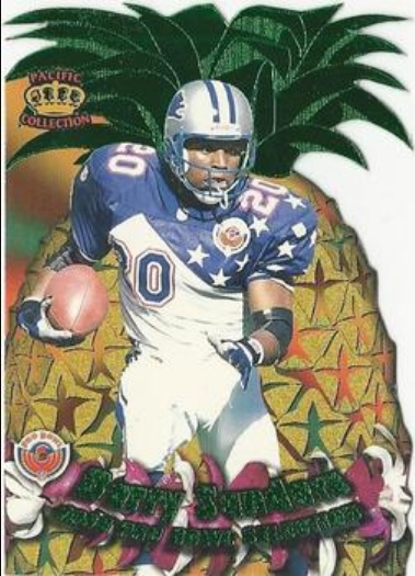 Barry Sanders 1996 Pacific Crown Royale #PB-14 Pro Bowl Die-Cut Price ...