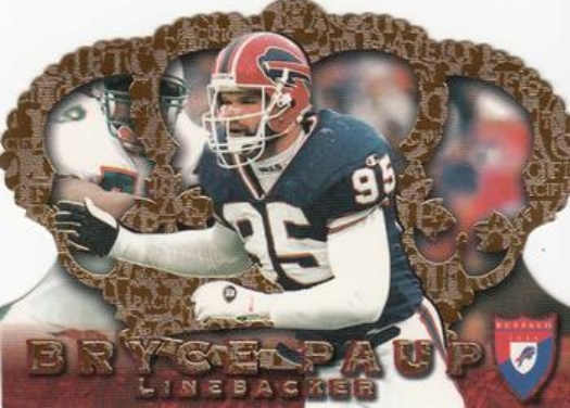 Bryce Paup 1996 Pacific Crown Royale #CR-53 Base Price Guide - Sports ...