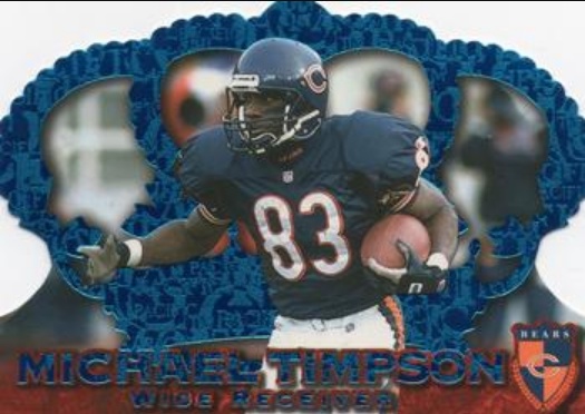 Michael Timpson 1996 Pacific Crown Royale #CR-22 Blue Price Guide ...