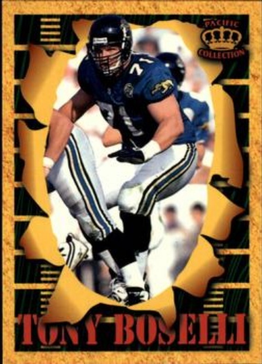 Tony Boselli 1996 Pacific Invincible #SM76 Smash Mouth Price Guide ...