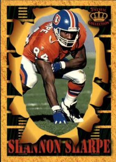 Shannon Sharpe 1996 Pacific Invincible #SM51 Smash Mouth Price Guide ...