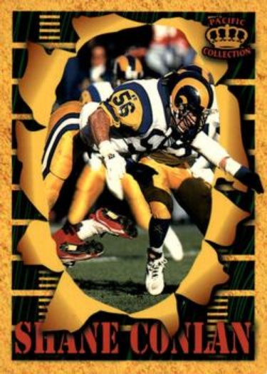 Shane Conlan 1996 Pacific Invincible #SM141 Smash Mouth Price Guide ...