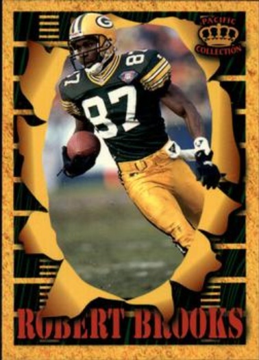 Robert Brooks 1996 Pacific Invincible #SM60 Smash Mouth Price Guide ...