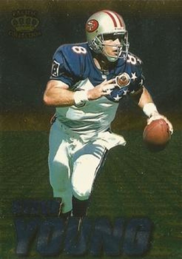 Steve Young 1996 Pacific Invincible #PB-20 Pro Bowl Price Guide - Sports Card Investor