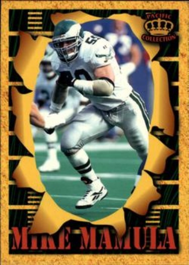 Mike Mamula 1996 Pacific Invincible #SM132 Smash Mouth Price Guide ...