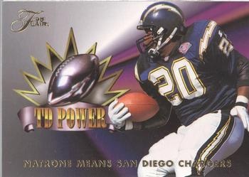 Natrone Means 1995 Flair #2 TD Power Price Guide - Sports Card Investor