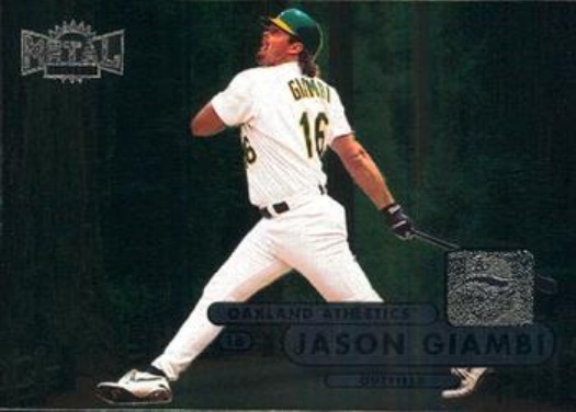 Jason Giambi 1998 Metal Universe #88 Base Price Guide - Sports Card ...