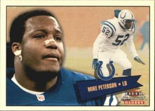Mike Peterson Football Cards Price Guide - Sports Card Investor