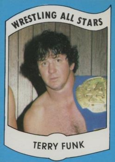 Terry Funk 1982 Wrestling All Stars Series A #10 Base Price Guide ...